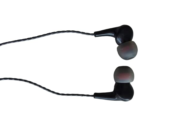 Wired Durable Metal Earphones Earbuds with Microphone, Clear Sound ...