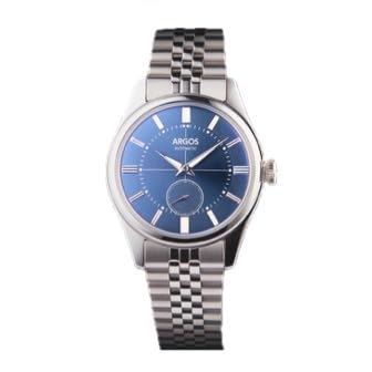 Buy Argos Apollo 3 Automatic Watch, Consellation Blue Dial, Jubliee ...