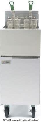 Frymaster GF14 16" GF Series Commercial Gas Fryer with 100000 BTU 40 ...