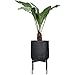 Amazon.com: Bloomingville Metal Planter with Stand, Black : Patio, Lawn ...