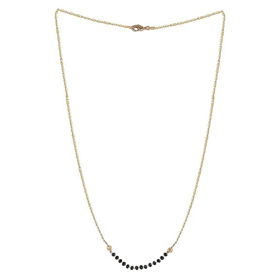 Buy black sparrow Jewellery american diamond traditional | Black Bead ...