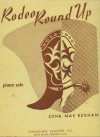 RODEO ROUND UP (RODEO ROUNDUP) Piano Solo: Burnam, Edna Mae: Amazon.com ...