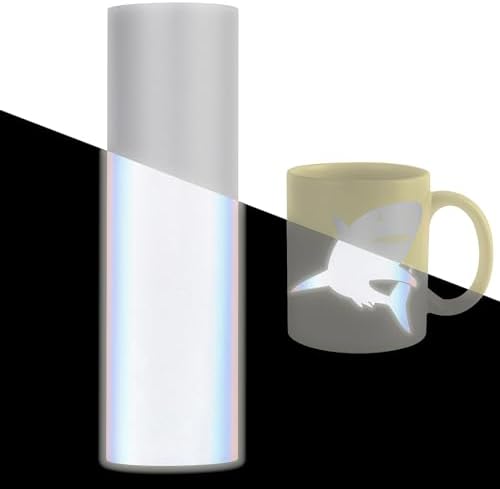 Amazon.com: GIRAFVINYL Black Reflective Vinyl Permanent - 12" x 6FT ...