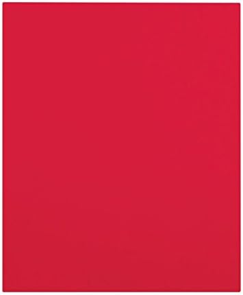 Amazon.com : OfficeMax Secure Top, 2-Pocket Folders, Red : Colored File ...
