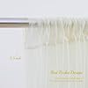 Amazon.com: 10x10ft Ivory Tulle Backdrop Curtain with Lights String for ...