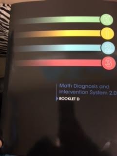 Math Diagnosis and Intervention System 2.0 Booklet D: unknown author ...