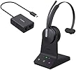 Amazon.com: Yealink WH64 DECT & Bluetooth Mono UC Zoom Wireless Headset ...