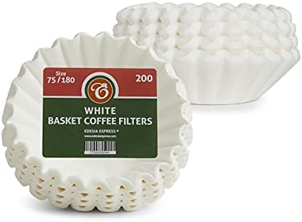 Edesia Espress 200 x 3 Pint Commercial Basket Coffee Filter Papers ...
