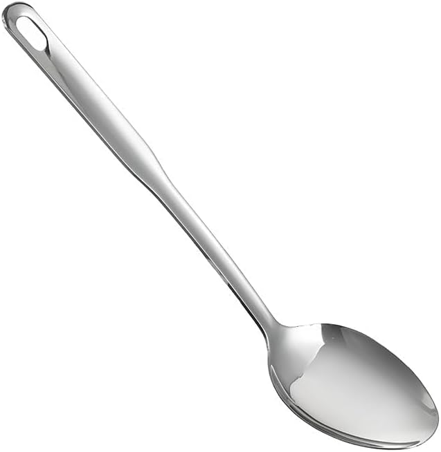 Amazon.com: IMEEA Large Cooking Spoon Stainless Steel Basting Spoon for ...