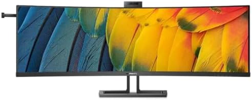 PHILIPS 45B1U6900CH/94 ‎45 inch (44.5”) SuperWide Curved Dual QHD (5120 ...