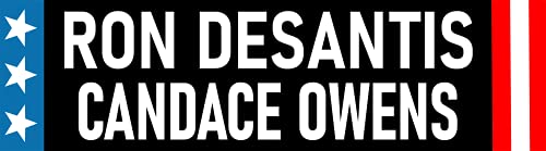 Amazon.com: Ron DeSantis Candace Owens Bumper Sticker - The Perfect ...