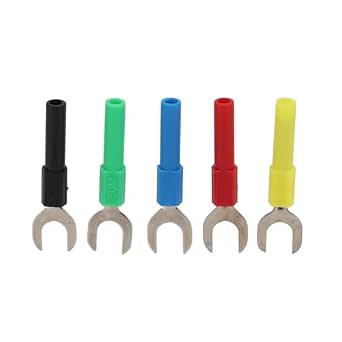 Amazon.com: Insulated Fork Spade Wire Connector Electrical Crimp ...