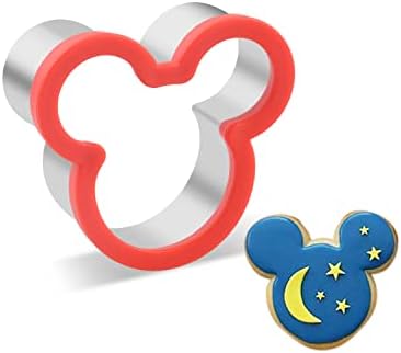 Amazon.com: Mickey Mouse Cookie Cutter, Metal Mickey Mouse Sandwich ...