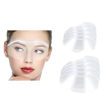 Siqian Clear Face Visors, 10 Pcs Eye Shield Plastic Face Shield ...