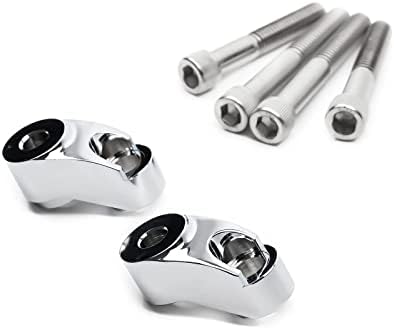 Amazon.com: MoKitDora Dyna Sportster Front Turn Signal Relocation Kit ...