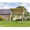 Zest4Leisure 6ft 3-Seater Miami Swing - FSC Certified Pressure Treated ...