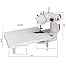 Amazon.com: Sew Mighty Mini Sewing Machine for Kids, Beginners, Travel ...