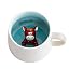 Biigming 3D Ceramic Coffee Mug Animal Inside Cup,12oz Cute Handmade ...