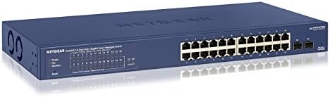 Amazon.com: NetGear ProSafe GS724TP 24-Port Gigabit Ethernet Smart ...