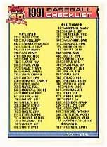 1991 Topps Micro #131 Checklist 1 COR/717 Phil Bradley at Amazon's ...