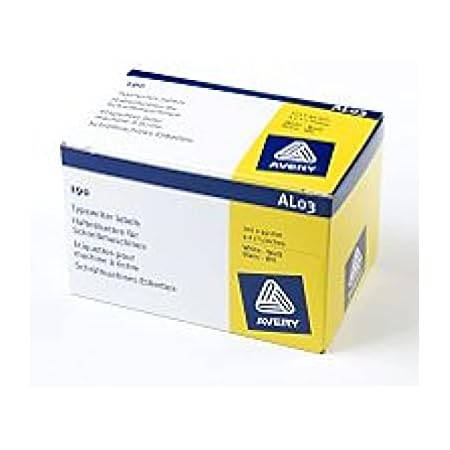 Avery AL03 Self Adhesive Address Labels on a Roll,190 Labels Per Roll ...