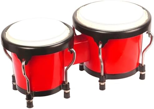 Amazon.com: Soulmate Bongo Drum Set for Kids Adults Beginners, 4” and 5 ...