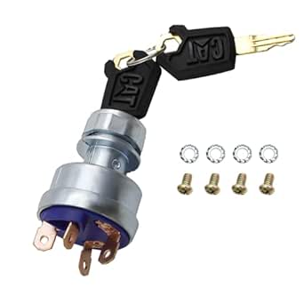 EATAKWARD 9G7641 Ignition Starter Switch with 2 Keys, Robust Ignition ...