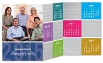 Amazon.com : Color Block Calendar - Holiday Cards : Office Products