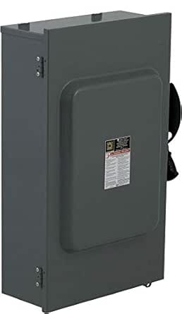 Amazon.com: SQUARE D H364 U 200A 600V 3PH Fused NEMA 1 Used ...