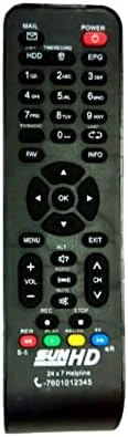 Gm Universal Dth-Sun-Direct Hd Remote Control for TV, Black : Amazon.in ...