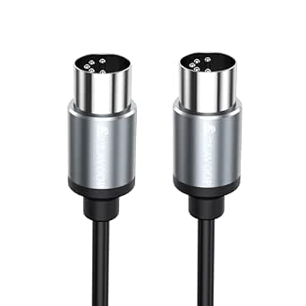 Amazon.com: CLAVOOP MIDI Cable 3ft, 5 Pin DIN MIDI Cables 3 feet, MIDI ...