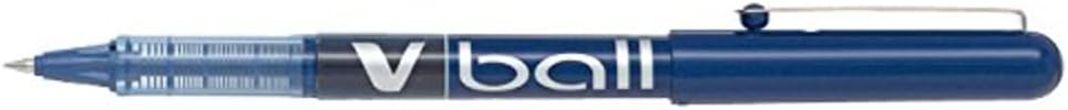 Pilot Vball 5 Liquid Ink Rollerball 0.5 mm tip (Box of 12) - Blue ...
