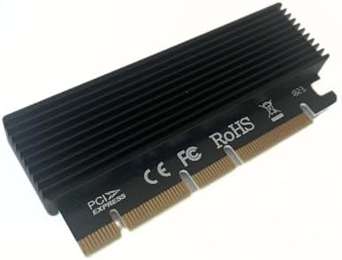Sintech M.2 NVME Extender,NGFF M-Key PCIe SSD Extention Card with Anti ...