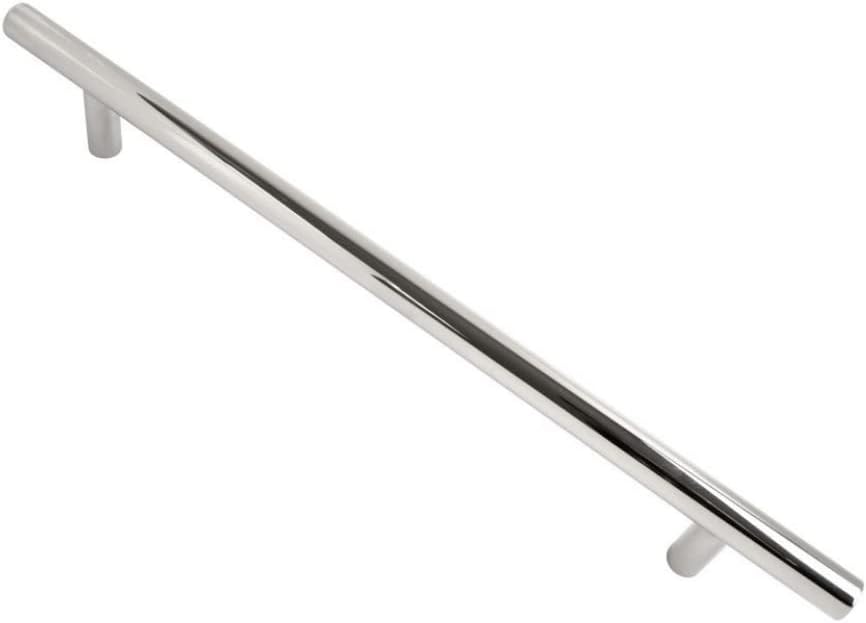 VIBE 25mm Guardsman Pull Handle 600mm (450mm Centre) on Satin Stainless ...