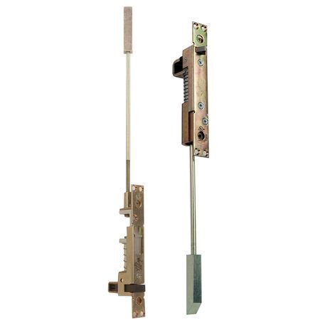 Latching Automatic Flushbolt, Metal Door: Cabinet And Furniture Latches ...