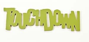 Amazon.com: Touchdown Wall Word (No Glitter) Color: Rustic Red : Baby