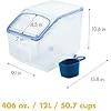 Amazon.com: Lock & Lock Bulk Storage Bins Food Storage Container with ...