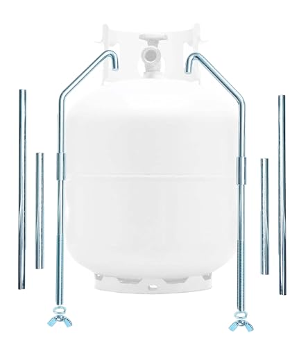 Snapklik.com : RVPNR RV Propane Tank Mounting Rack For Camper And ...