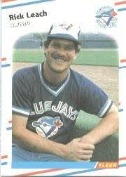 Amazon.com: 1988 Fleer Baseball Card #115 Rick Leach Mint ...