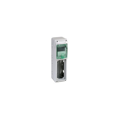 Schneider Electric 13185 ENCLOSURE KAEDRA 1 SOCKET UNIKA, White ...