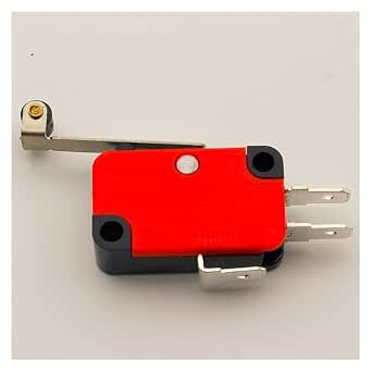 Amazon.com: 10 Pcs Limit Switch Long Hinge Roller Lever Arm Snap Action ...