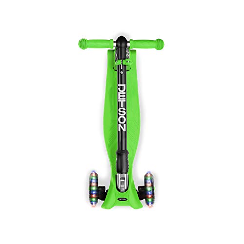 Snapklik.com : Jetson 3-Wheel Scooters - Twin Kick Scooter (Green ...