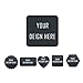 Amazon.com : Custom Stickers for Business Logo Personalized Label Stickers Customized 100,200pcs ...