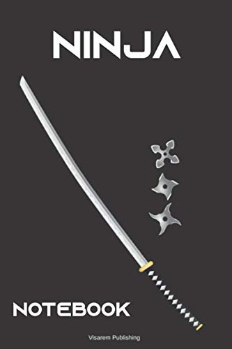 Ninja Notebook Black Katana College Ruled ver. 9: Publishing, Visarem ...