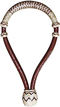 Buy Shiloh Showman Burgundy 5/8 Rawhide Braided Show or Training Bosal ...