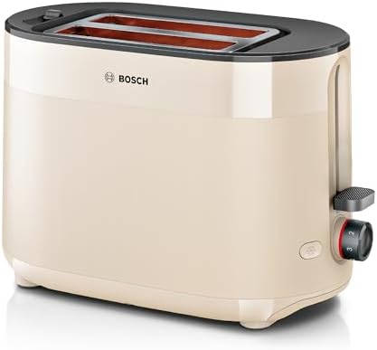 Bosch MyMoment Delight TAT2M127GB - Compact 2-Slice Toaster with Reheat ...