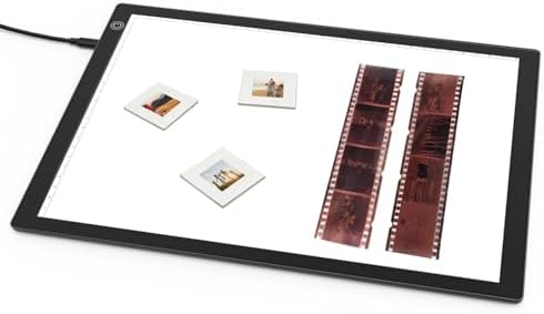 DigitPro Negativ-Diascanner, 12 x 9 Inch LED Light Panel Slide Scanner ...