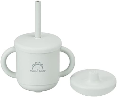Amazon.co.jp: [Amazonブランド] Mama Bear (ママベアー) シリコーンマグセット285 mlグリーン : ホーム＆キッチン