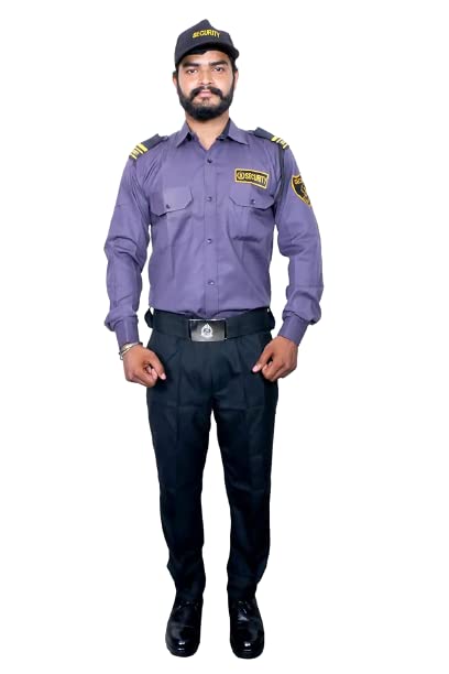 Buy SUPERMAX INDIA Security Guard Uniform Black with Accessories (30 ...