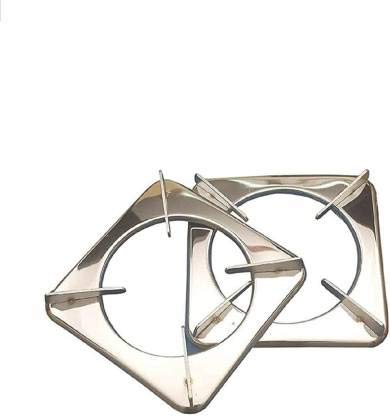 Buy KITCHENMATE Stainless Steel Heavy Duty Pan Support,2 Piece,(Silver ...